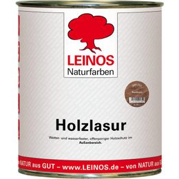 Leinos - 260 Holzlasur für Außen 062 Nussbaum 0,75 l