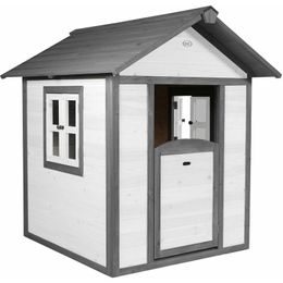 AXI - Spielhaus Beach Lodge in Weiß Kleines Spielhaus aus fsc Holz für Kinder 135 x 111 x 133 cm - Weiß