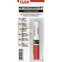 CLOU® Retuschierstift nussbaum-dunkel Holzpaste & Holzkitt - Clou