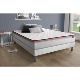 Vitalit - vital relax matratze 135 x 190 cm, Rückstellschaum, Härtegrad 4, Höhe : 18 cm, 3 Komfortzonen