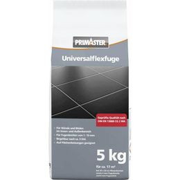 Primaster - Universalflexfuge silbergrau 5 kg 1 - 15 mm