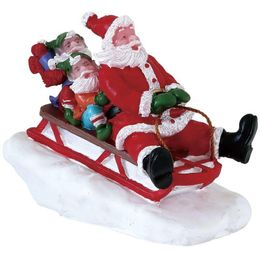 72549 - Sledding With Santa, Schlittenfahrt, Weihnachtsdorf, Weihnachtsfiguren - Lemax