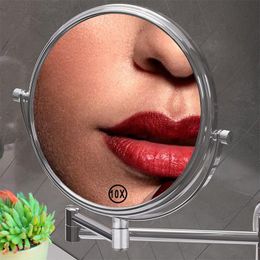Mucola Kosmetikspiegel Wandspiegel Schminkspiegel Vergrößerungs 10-fach Badspiegel 18cm