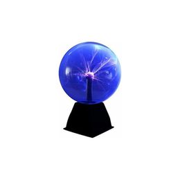 Plasmakugel Plasma ball Magic Plasmalampe, Globe Statische Lampe Touch Sound Sensitive Plasma Ball, 220V Blaulicht 5 Zoll
