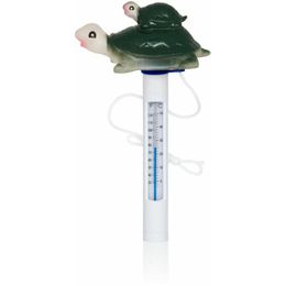 Pool Thermometer Schwimmend Schildkröte 12x6x21cm Poolthermometer - Zelsius