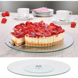 Mojawo Drehbare Kuchen-Servier-Platte Glas ø 30 cm -M18061