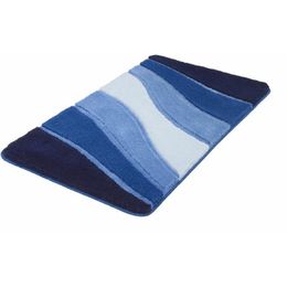 Kleine Wolke - Badteppich Ocean royalblau, 70 x 120 cm Badteppich