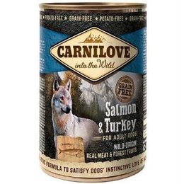 Carnilove Adult Hundefutter Salmon & Turkey, 6 x 400 g