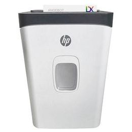 HP OneShred Auto 200CC Aktenvernichter mit Partikelschnitt P-4, 4,3 x 12 mm, bis 200 Blatt, weiß