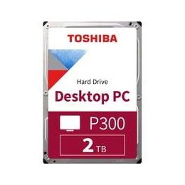 Toshiba P300 2 TB, Festplatte SATA 6 Gb/s, 3,5", Bulk Kapazität: 2 TB ms/Cache/U: -/128 MB/5.400 U/min