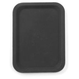 Hendi Gastro Tablett rutschfest "Rubberform", GN 1/1 schwarz | Mindestbestellmenge 4 Stück