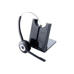 Jabra Pro 930 MS Mono DECT-Headset mit USB für PC/Softphones, Noise-Cancelling, 120m Reichweite, inkl. Ladeschale, Skype