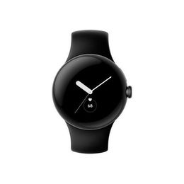 Google Pixel Watch (Wi-Fi) - 41mm in Matte Black mit Sportarmband in Obsidian