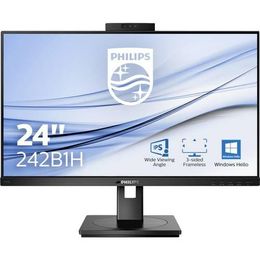 Philips 242B1H LCD-Monitor EEK E (A - G) 61 cm (24 Zoll) 1920 x 1080 Pixel 16:9 4 ms Kopfhörer-Buchse, Audio-Line-in IPS LED