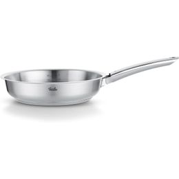 Fissler Bratpfanne Pure Collection, Edelstahl 18/10 (1-tlg), Superthermic Boden, backofengeeignet (bis 230°C), Made in Germany, silberfarben