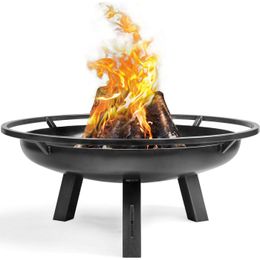 CookKing Feuerschale Porto, Ø 60x39 cm, schwarz