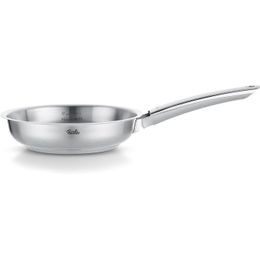 Fissler Bratpfanne Pure Collection, Edelstahl 18/10 (1-tlg), Superthermic Boden, backofengeeignet (bis 230°C), Made in Germany, silberfarben