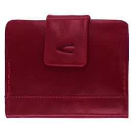 Camel Active Geldbörse RISE Medium flap wallet, im Used-Look, rot