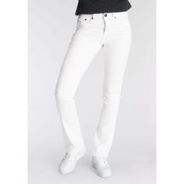 Arizona Bootcut-Jeans Ultra Soft High Waist, weiß
