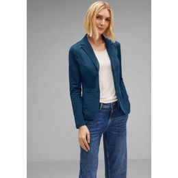 Street One Kurzblazer im zeitlosen Look, blau