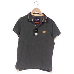 Superdry Herren Poloshirt, grau