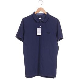 Superdry Herren Poloshirt, marineblau, Gr. 54