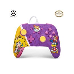 PowerA Verbesserter kabelgebundener Controller für Nintendo Switch - Princess Peach Battle - Accessories for game console - Nintendo Switch