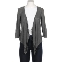 Opus Damen Strickjacke, grau, Gr. 38