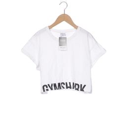 Gymshark Damen T-Shirt, weiß, Gr. 44