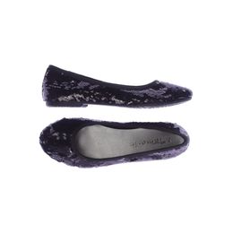 Tamaris Damen Ballerinas, schwarz