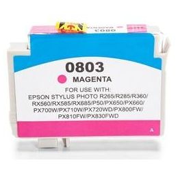 Alternativ zu Epson C13T08034010 / T0803 Tinte Magenta