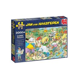 Jumbo Puzzle Jan van Haasteren - Camping in the Forest