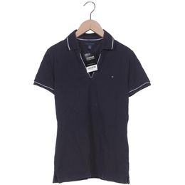 Tommy Hilfiger Damen Poloshirt, marineblau, Gr. 36