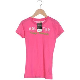 Hollister Damen T-Shirt, pink, Gr. 34