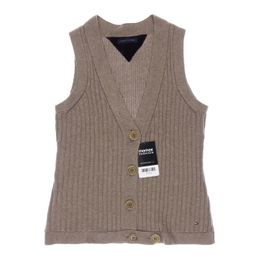 Tommy Hilfiger Damen Weste, braun, Gr. 34