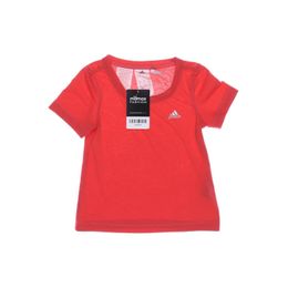 Adidas Damen T-Shirt, rot, Gr. 104