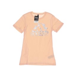 Adidas Damen T-Shirt, orange, Gr. 122