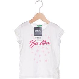 United Colors Of Benetton Damen T-Shirt, weiß, Gr. 98