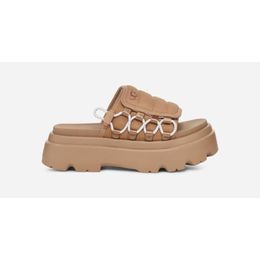 UGG Australia UGG® Callie Slide für Damen | UGG® EU in Beige, Größe 36, Leder