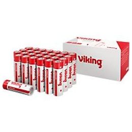 Viking AA Alkali-Batterien Longlife LR06 1,5 V 28 Stück