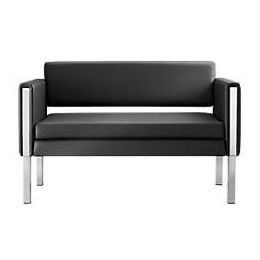 Bisley Sofa Schwarz Holz ONLYC2ZS0901