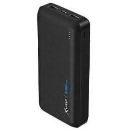 XLayer Solid Powerbank 20000 mAh Lithium-Polymer (Li-Polymer) Schwarz