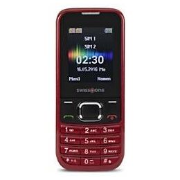 swisstone SC SC 230 0,3 Megapixel 4.5 cm (1,77 Zoll) MiniSIM Mobiltelefon Mobiltelefon Rot
