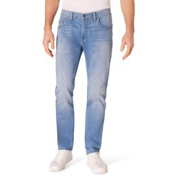 Straight-Jeans Pioneer Authentic Jeans "Rando" Gr. 36, Länge 30, blau (ocean blue used) Herren Jeans Regular Fit