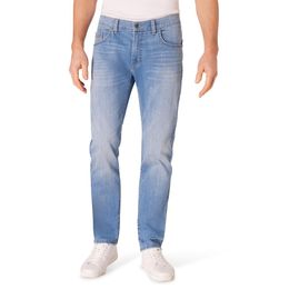 Straight-Jeans Pioneer Authentic Jeans "Rando" Gr. 40, Länge 30, blau (ocean blue used) Herren Jeans Regular Fit