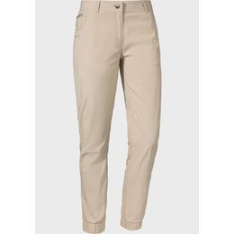 Schöffel Outdoorhose SCHÖFFEL "Pants Emerald Lake L" Gr. 46, Normalgrößen, braun (4160, braun) Damen Hosen Sporthosen