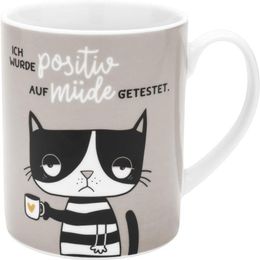 Sheepworld XL-Tasse Motiv Müde Katze