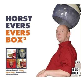 Evers Box.Tl.2,4 Audio-CDs - Horst Evers (Hörbuch)
