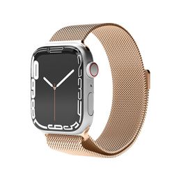 VONMÄHLEN VONMÄHLEN Milanese Loop, Ersatzarmband, Apple, Rose Gold