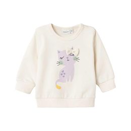 name it - Sweatshirt NBFDIAMIN CAT in jet stream, Gr.56